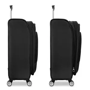 AMERICAN TOURISTER 4 Kix 3.0 Softside 24-in Checked Spinner - Black