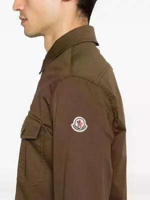 Moncler Button Pockets Jacket - Brown