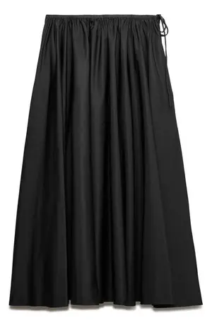 M&s Flowy Taffeta Skirt