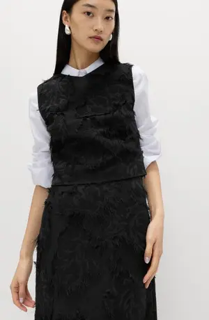 M&s A-line Jacquard Skirt