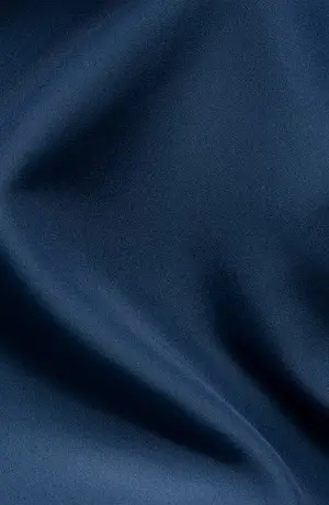 Eton Solid Swim Trunks - Dark Blue