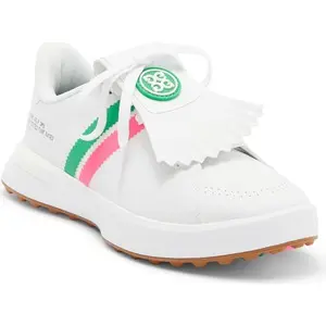 G/fore Gallivan2r Debossed Heart G's Kiltie Golf Shoe - Snow/multi