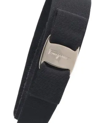 FERRAGAMO Vara Bow Headband - Black