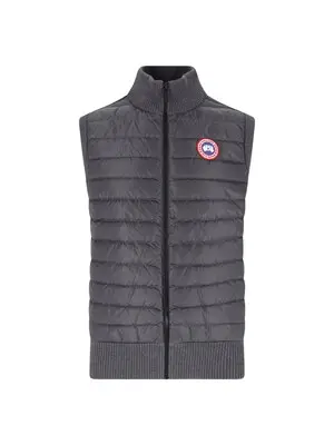 Canada Goose Hybridge Knit Padded Gilet - Gray
