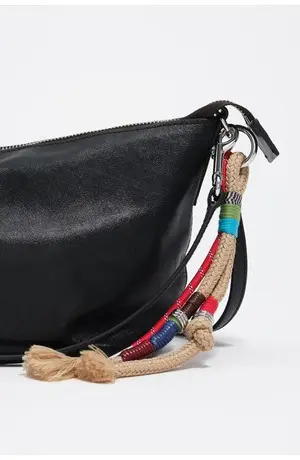 Bimba Y Lola Medium Leather Crossbody Bag