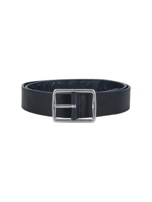 Bottega Veneta Reverso Reversible Belt - Blue