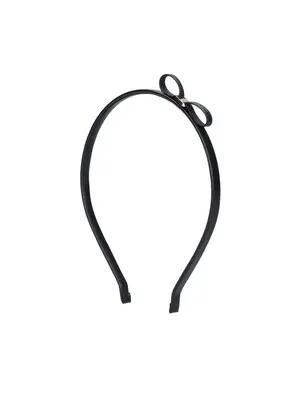 FERRAGAMO Mini Bow Headband - Black