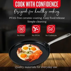 ALVA Maestro 10-inch Ceramic Nonstick Pancake & Crepe Pan