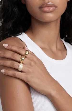 Ettika Set Of 3 Stacked Rings