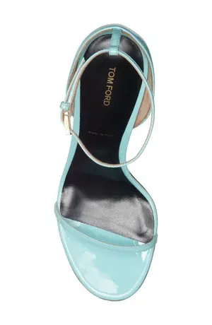 TOM FORD Vertigo Ankle Strap Sandal - Ucn Aqua