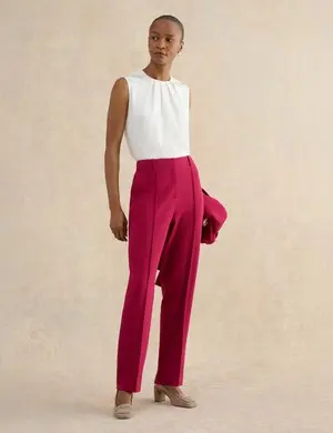 HOBBS LONDON Gemma Straight Leg Trousers