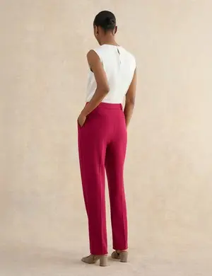 HOBBS LONDON Gemma Straight Leg Trousers