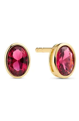 SIF JAKOBS JEWELLERY Sardinien Ovale Earrings - Rose