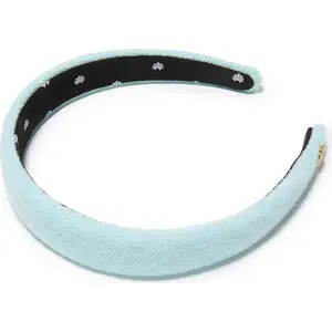 Lele Sadoughi Charlotte Terry Headband - Seafoam