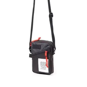 TOPO DESIGNS Mini Shoulder Bag - Black/grid