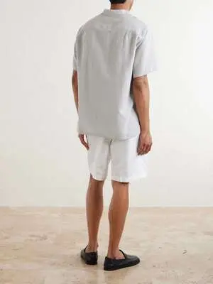 Portuguese Flannel Jones Camp-collar Cotton Shirt