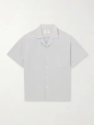 Portuguese Flannel Jones Camp-collar Cotton Shirt