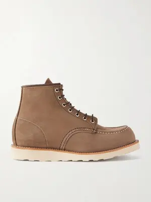 Red Wing 8838 Classic Moc Suede Boots Neutrals