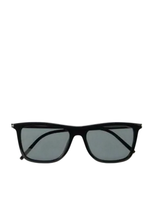 Saint Laurent Squared-frame Sunglasses - Black