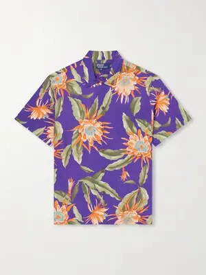 Polo Ralph Lauren Printed Voile Shirt - Blue