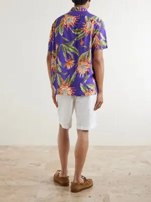 Polo Ralph Lauren Printed Voile Shirt - Blue