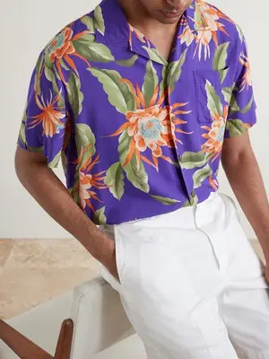 Polo Ralph Lauren Printed Voile Shirt - Blue