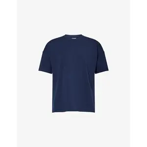 SKIMS Lounge Relaxed-fit Cotton-blend Jersey T-shirt