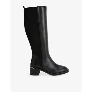 Carvela Liberty Leather Heeled Knee-high Boots
