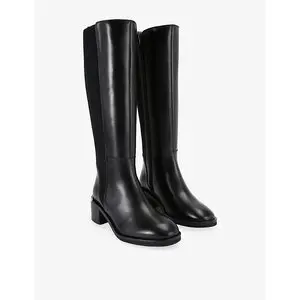 Carvela Liberty Leather Heeled Knee-high Boots