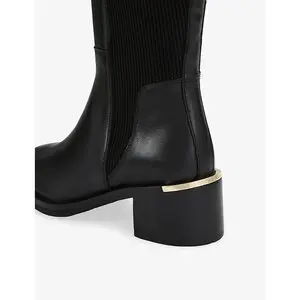 Carvela Liberty Leather Heeled Knee-high Boots