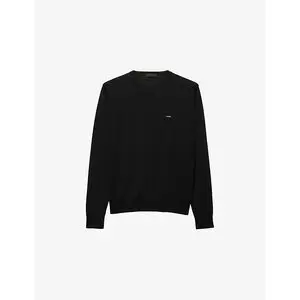 Prada Superfine Wool Crew-neck Jumper - Black