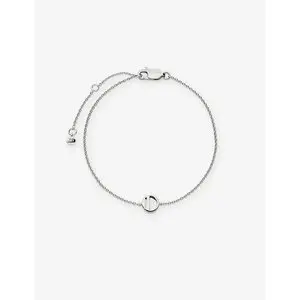 Monica Vinader Initial O Sterling- Bracelet - Silver