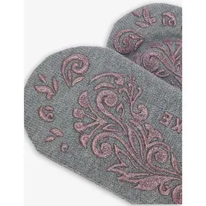 Falke Cuddle Pads Cotton And Wool-blend Socks