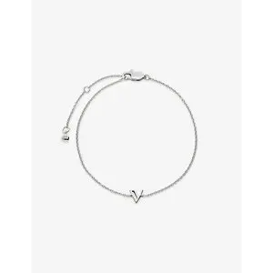 Monica Vinader Initial Sterling- Bracelet - Silver