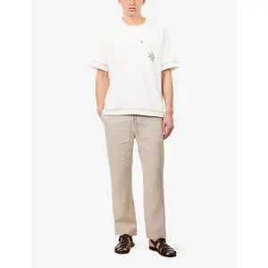 CHE Daisel Embroidered Cotton T-shirt