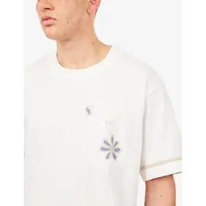 CHE Daisel Embroidered Cotton T-shirt