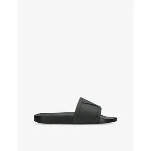 Valentino Garavani Brand-embossed Rubber Sliders