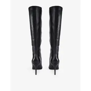 Carvela Pisa Leather Heeled Knee-high Boots