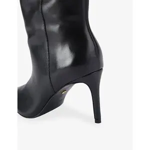 Carvela Pisa Leather Heeled Knee-high Boots