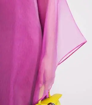 TALLER MARMO Organza Sphinx Maxi Kaftan