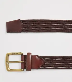 Barbour Leather Stretch Belt