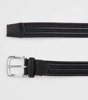 Barbour Leather Stretch Belt