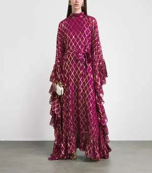 TALLER MARMO Eccentrica Kaftan Gown - Pink