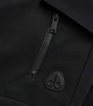 Moose Knuckles Dalon Cargo Sweatshorts - Black