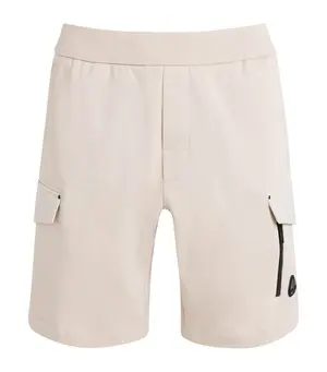 Moose Knuckles Dalon Cargo Sweatshorts - White
