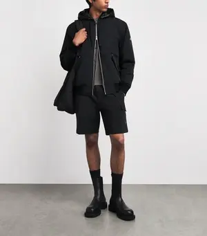Moose Knuckles Down Brixton Bomber Jacket Upf 50