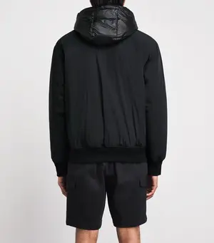 Moose Knuckles Down Brixton Bomber Jacket Upf 50