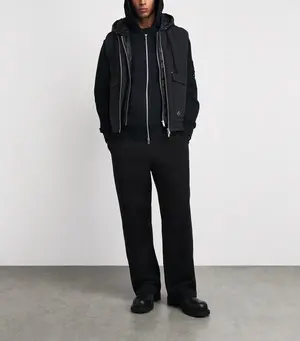 Moose Knuckles Hartsfield Zip-up Hoodie - Navy