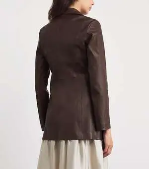 Nour Hammour Monica Leather Jacket