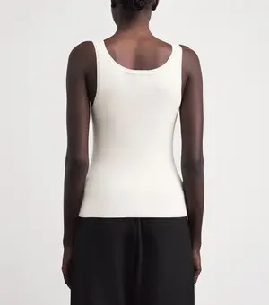 Almada Label Wool-silk-cashmere Indy Tank Top